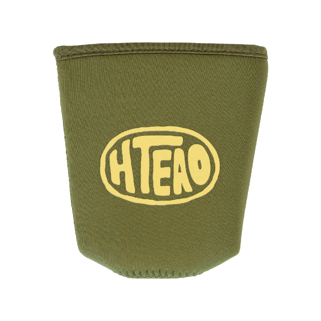 Olive Medium HTeaO Hand Drawn Circle Tea Sleeve